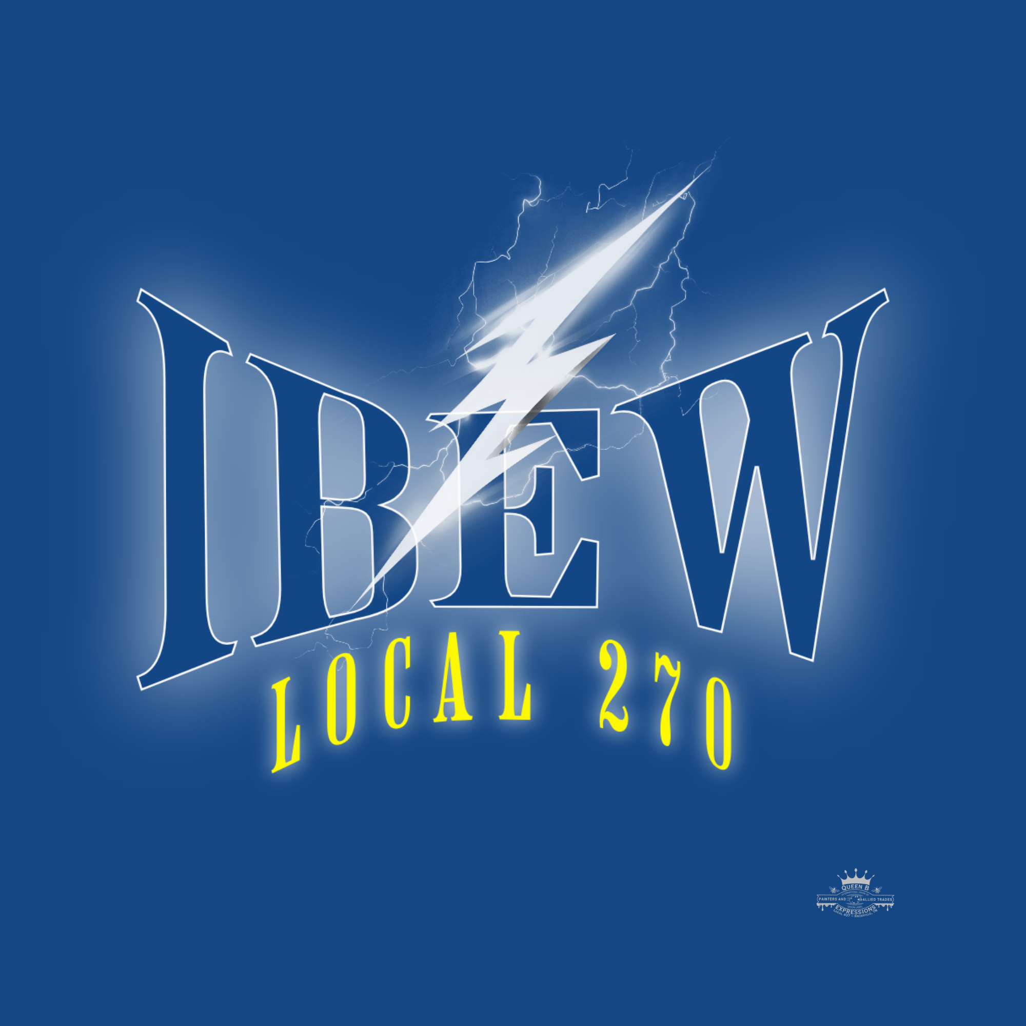 IBEW LOCAL 270 ~ LIGHTNING ~ HOODIES – Queen B Expressions